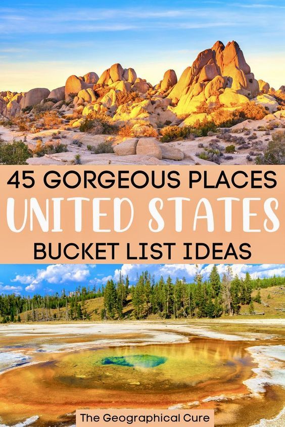 USA Bucket List: Amazing Destinations In The United States - The ...