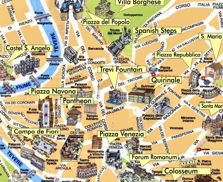 What To See In Rome's Historic City Center - The Geographical Cure