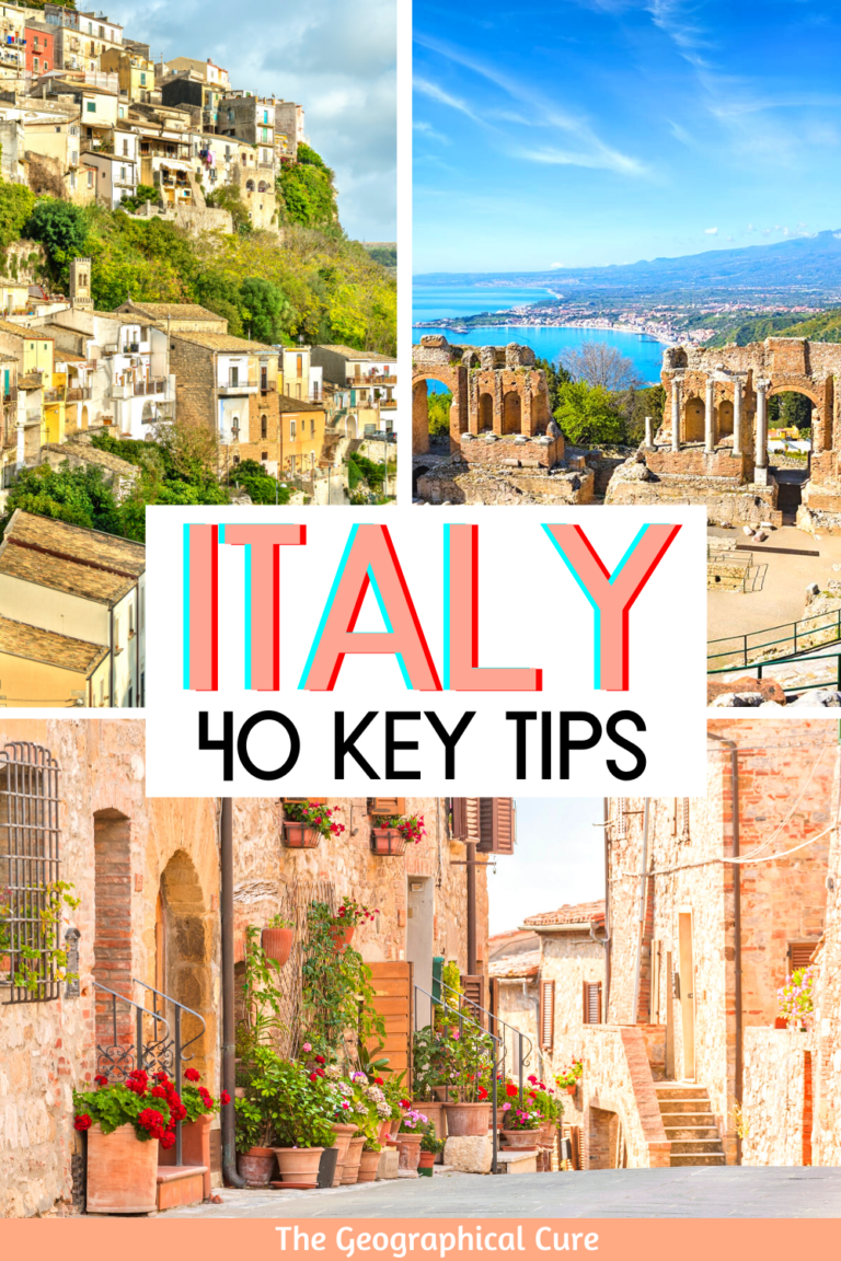 40+ Must Know Tips For Visiting Italy - The Geographical Cure