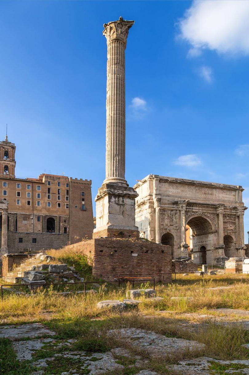 Column Of Phocas In The Roman Forum - The Geographical Cure