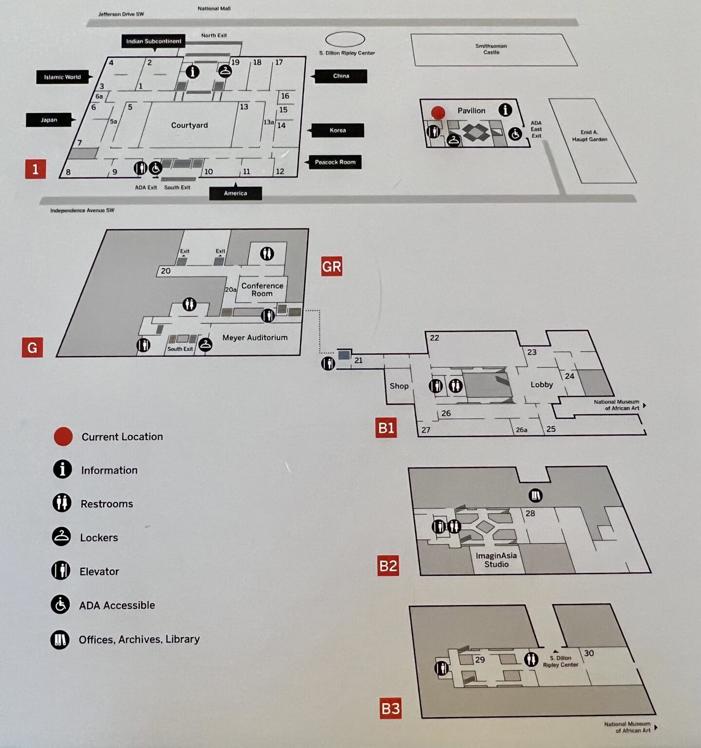 Guide To The Smithsonian Museum Of Asian Art: Sackler & Freer Galleries ...
