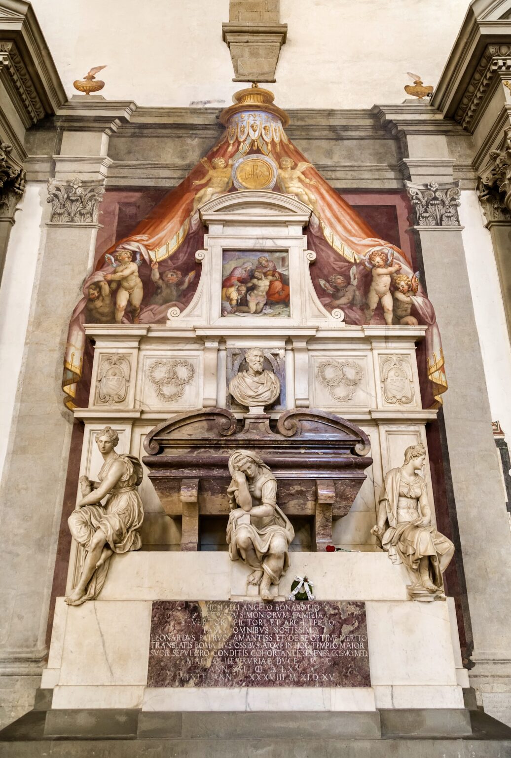 Michelangelo's Tomb in Florence's Basilica of Santa Croce - The ...