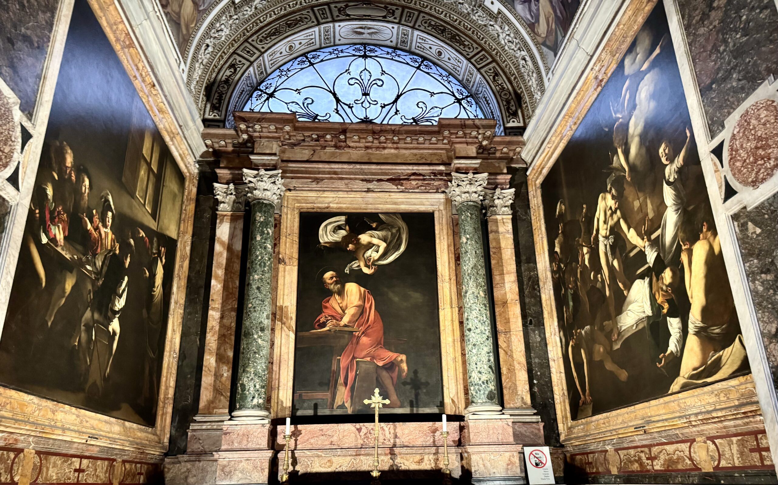 Church of St. Louis of the French & Caravaggio's Contarelli Chapel ...