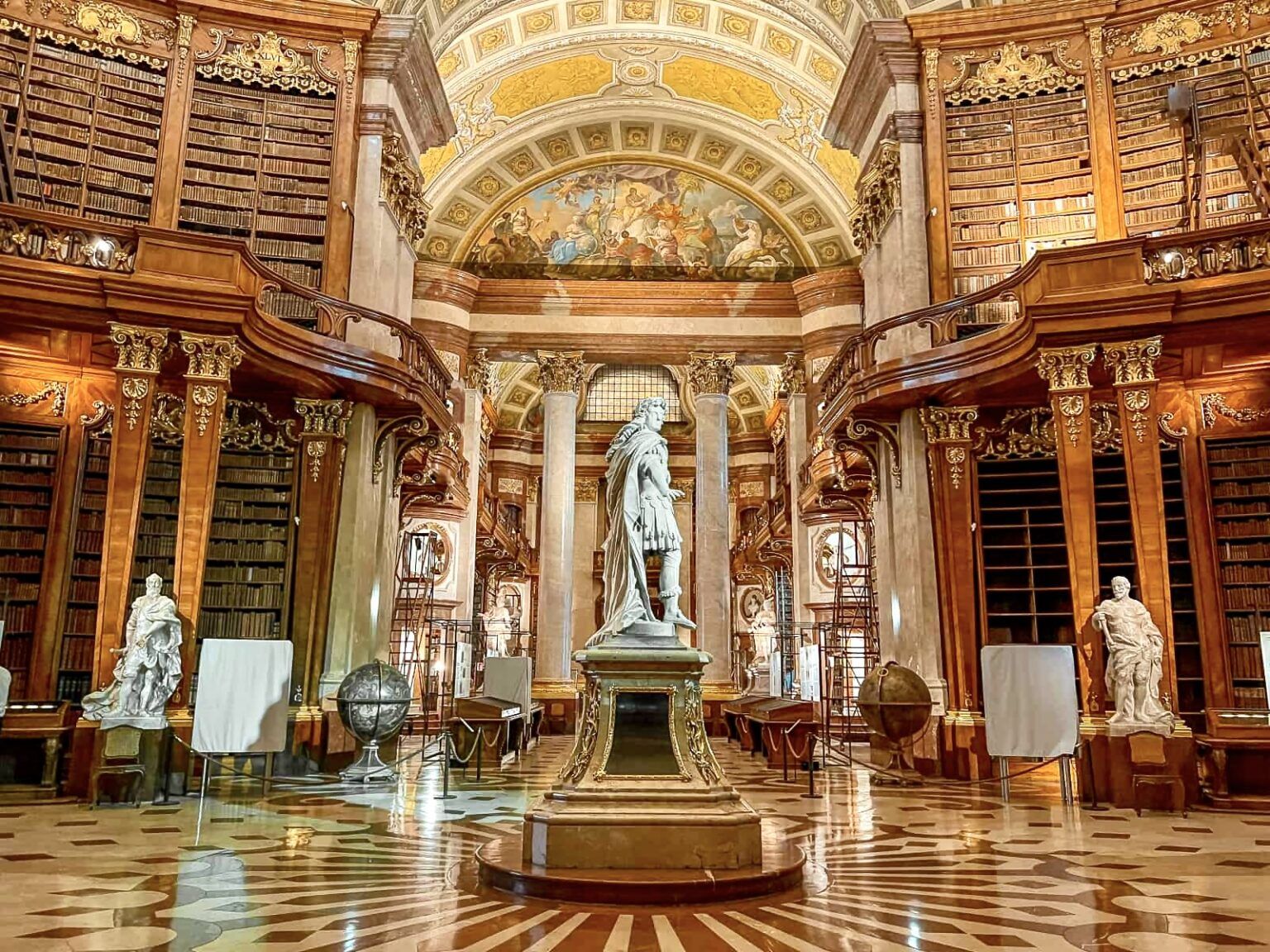 Guide To Vienna's Gorgeous Austrian National Library - The Geographical ...