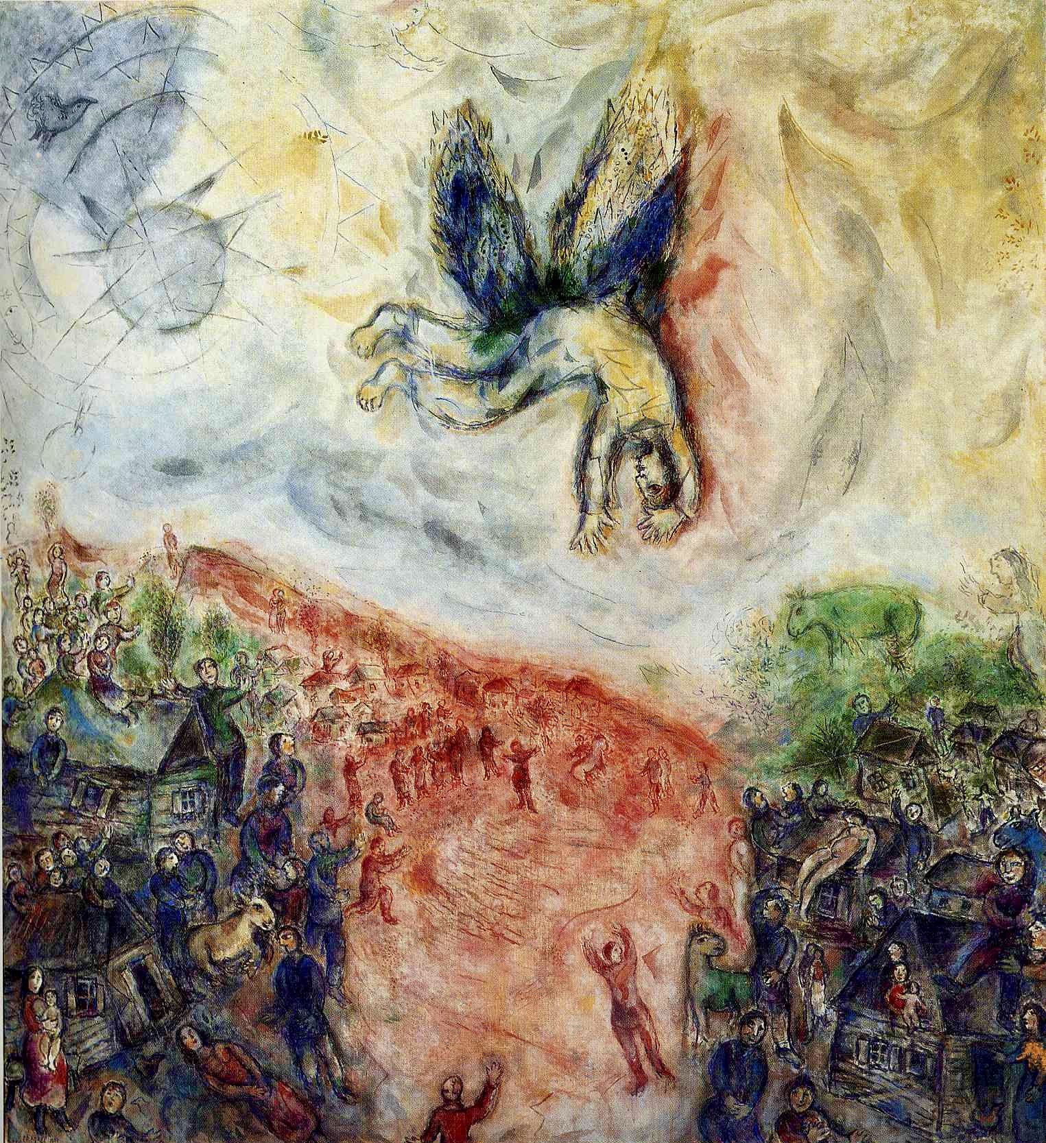 10+ Most Famous Paintings By Marc Chagall - The Geographical Cure